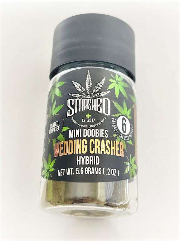 Smashed Liquid Diamond Infused Mini joints 6 pack WEDDING CRASHER 5.6g ...