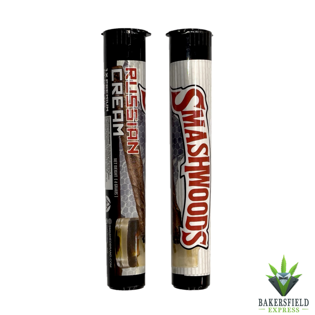 Smashed RUSSIAN CREAM Backwoods Pre Roll – Bakersfield Express